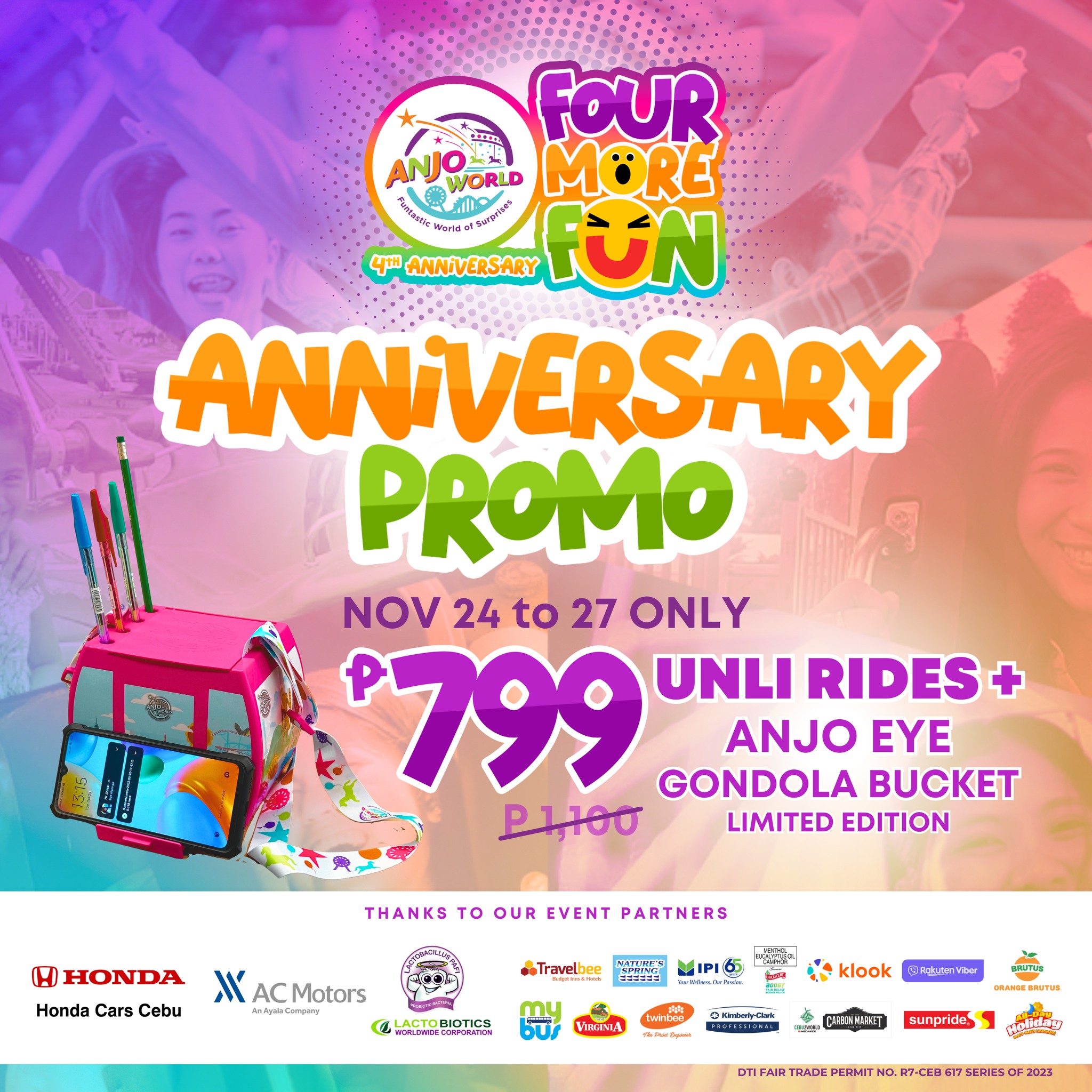 CURRENT PROMOS – Anjo World Theme Park